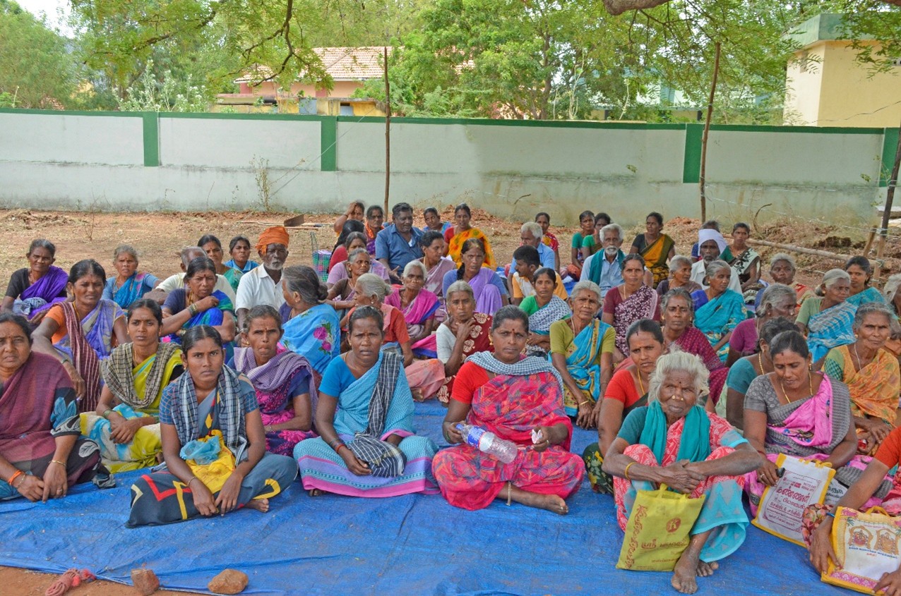 Training on demonstration fields | Dr. Birk Foundation
